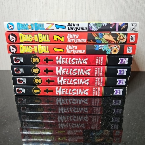 Dragon Ball Z Hellsing Manga Lot of 7 Mixed Graphic Novel English Akira Toriyama 9781593070564| eBay