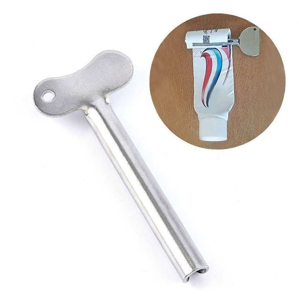 5x Stainless Steel Tube Toothpaste Squeezer Key Wringer Easy Squeeze ...