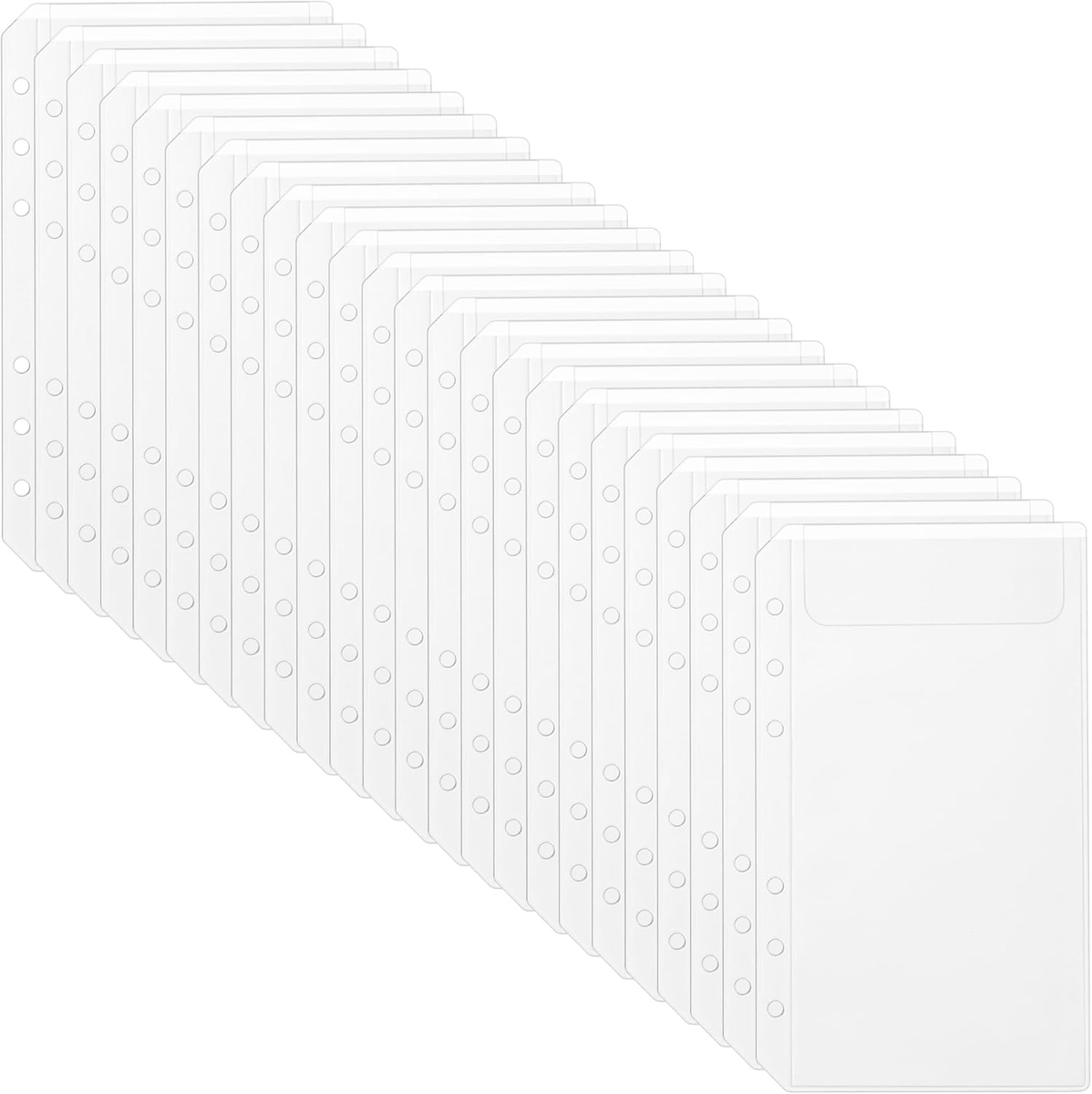Prettycare Vacuum 45 Pack Self-Adhesive Business Card Pockets - 2.7 X 4 ...