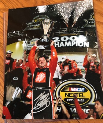Tony Stewart Authentic Hand Signed Autograph 8x10 Photo | eBay