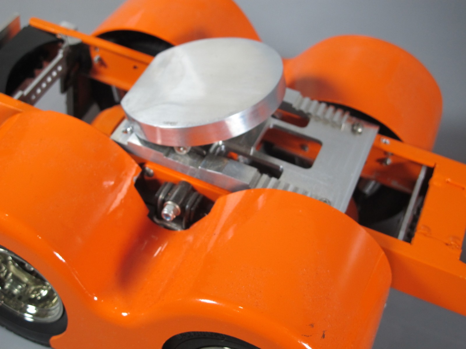 Aluminum 5th Wheel Coupling Cover Tamiya RC 1/14 King Knight Grand ...