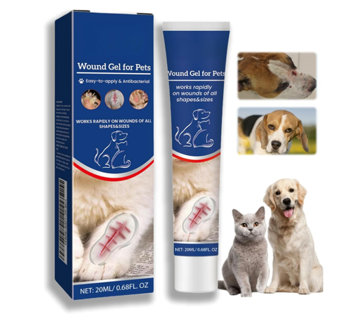 Pet Wound Care Gel for Dogs Cats Protective Skin Barrier Quick Apply ...