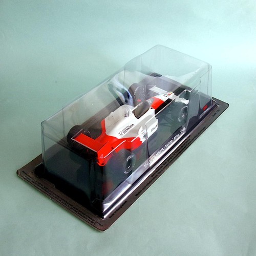 Ayrton Senna Mclaren/Honda Mp4/4 Model Car Book Set | eBay