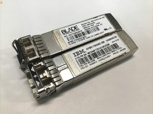 46C3449 Blade 10GB SFP+ TRANSCEIVER 10GBASE-SR BN-CKM-SP-SR 46C3448 MIX ...