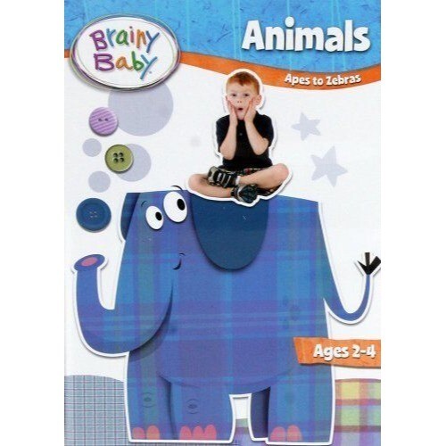 Brainy Baby Animals DVD 2011 Preschool Child Development NEW ...