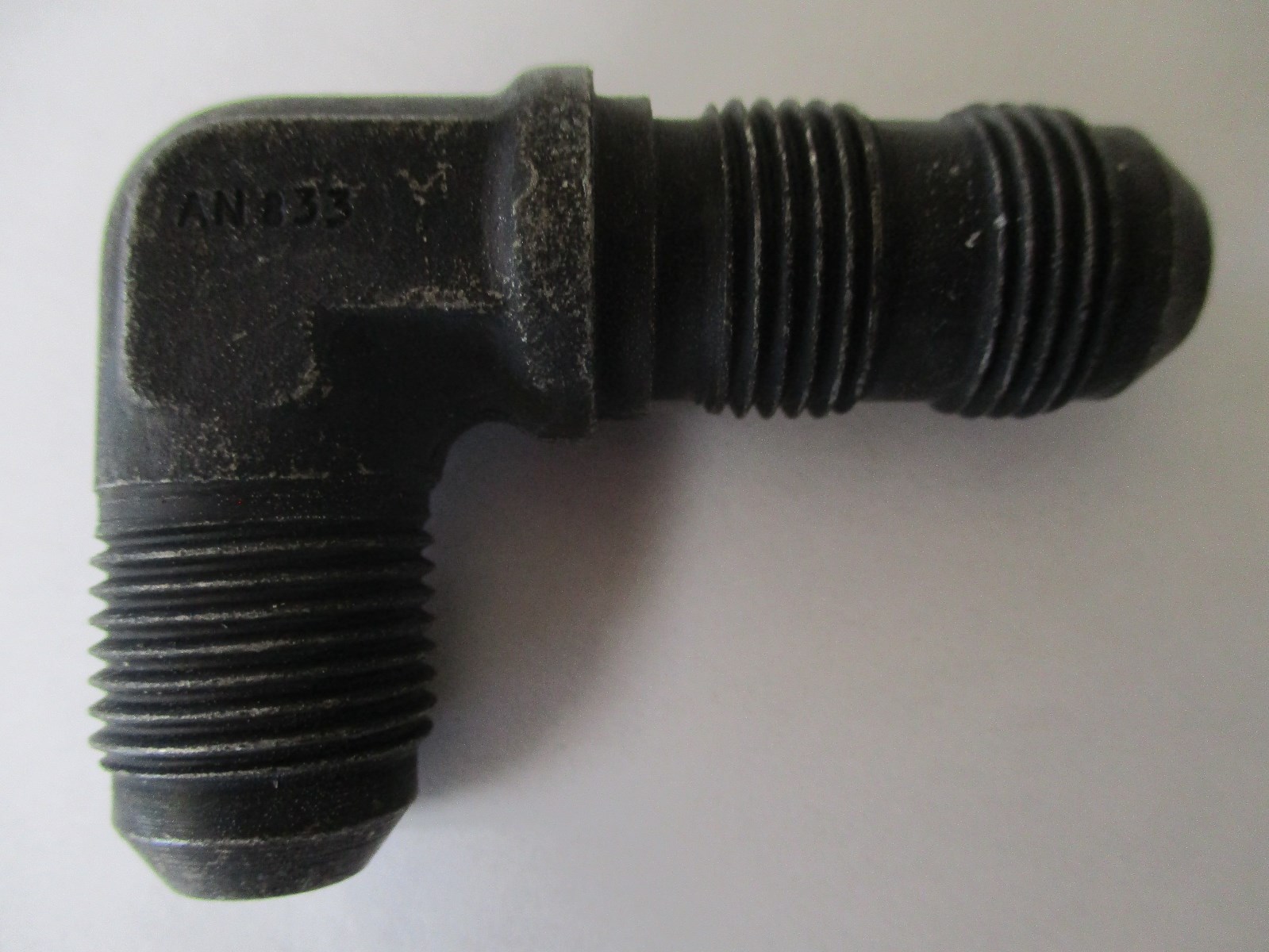 AN833-8 Elbow 1/2" Tube Size 90 Degree Flared Tube Bulkhead Fitting ...