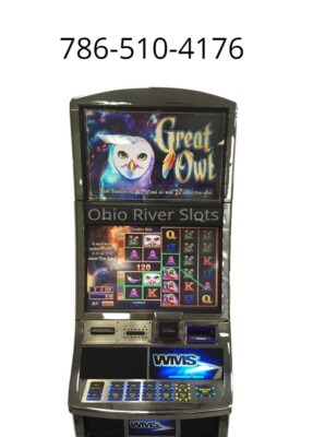 Williams Bluebird 2 Slot Machine "Great Owl" (Free Play, Handpay ...