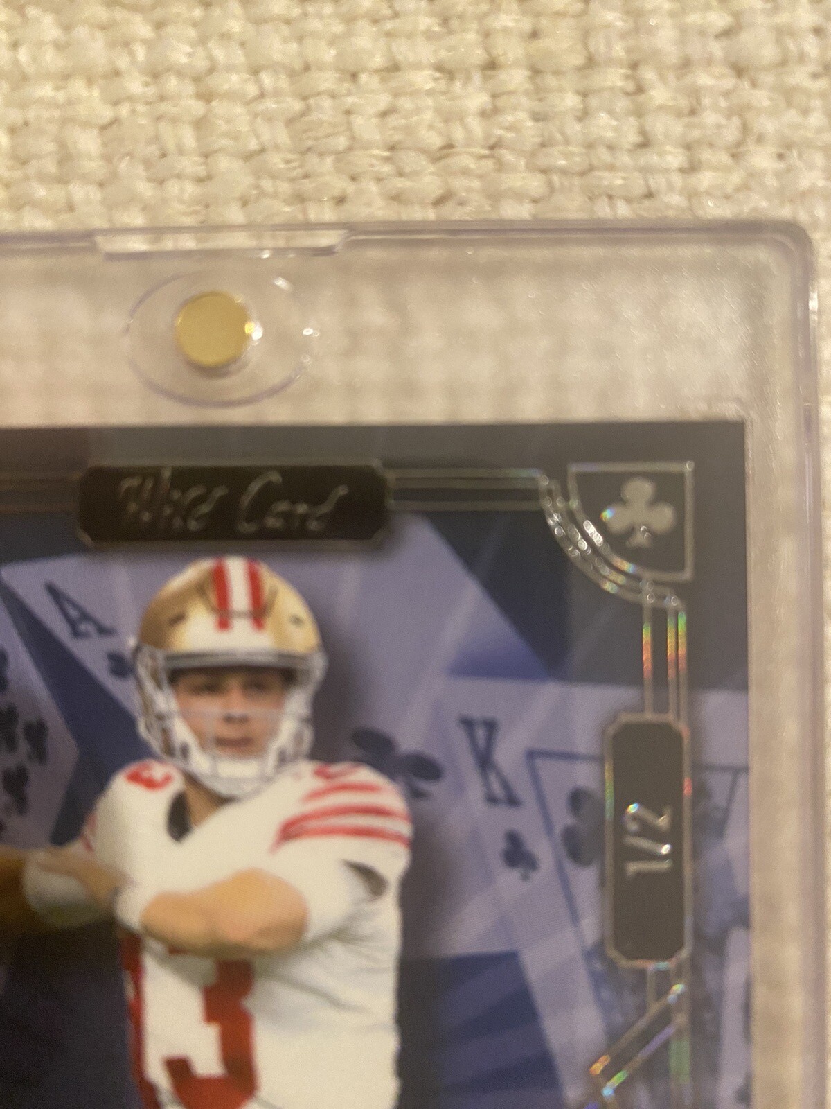 2022 Wild Card 5 Card Draw BROCK PURDY AUTO RC 1/2 San Fran 49ers ...