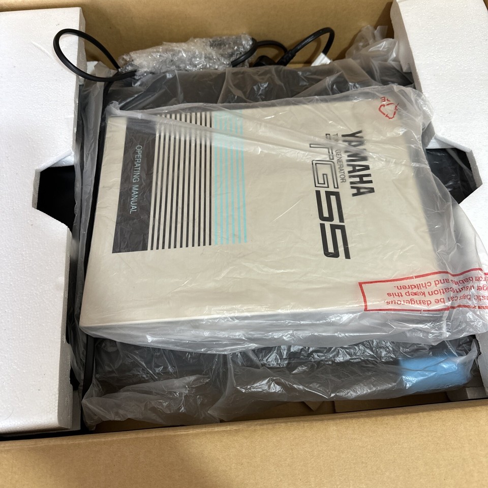 Yamaha TG55 Tone Generator Synthesizer, Manual and TG503 Memory card | eBay