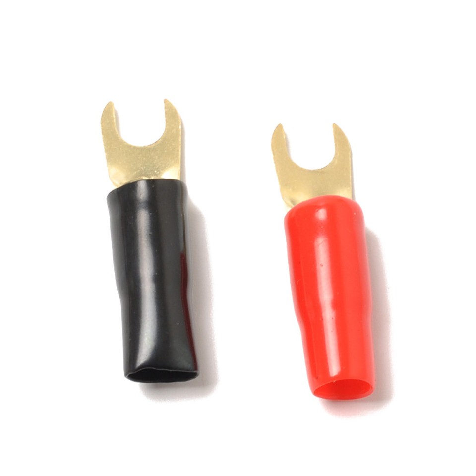 8ga Terminal 8 Gauge Wire Connectors Spade Terminal Crimp Connectors | eBay