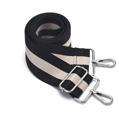 Silver Hardware Crossbody Strap 2" Wide Shoulder Straps Adjustable ...