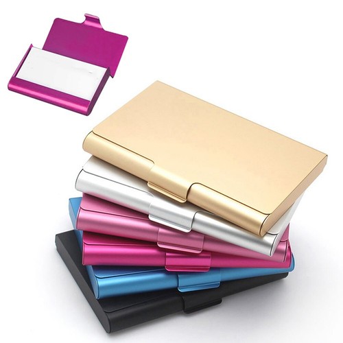 Portable card holder with large storage capacity made of aluminum alloy ...