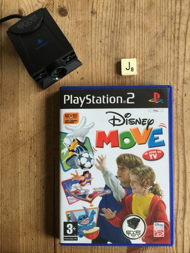 Disney Move PS2 With Eye Toy Camera - Exc.Condition & COMPLETE. | eBay