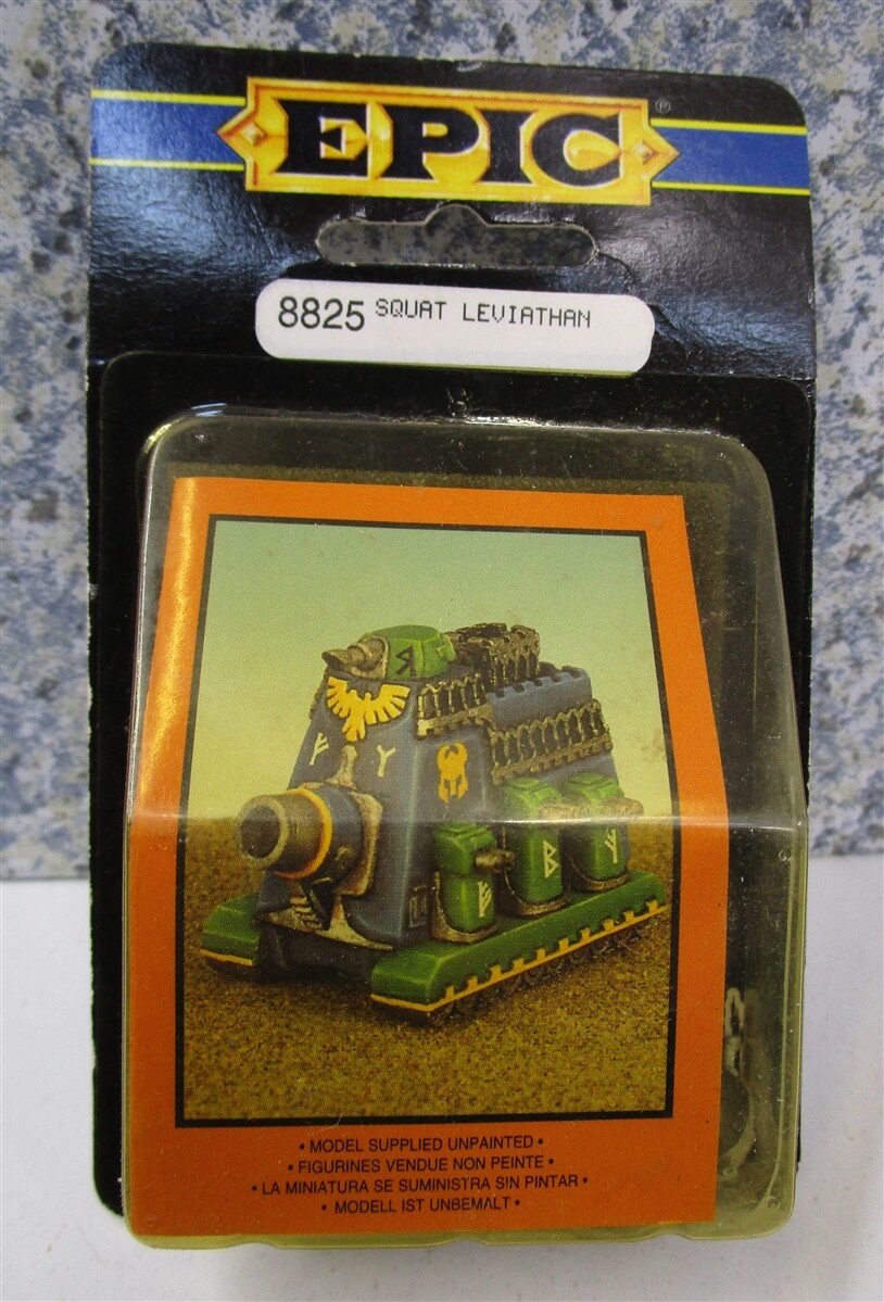 EPIC Warhammer 40K Citadel Miniatures 8822 Squat Colossus Unpainted 1994 #3