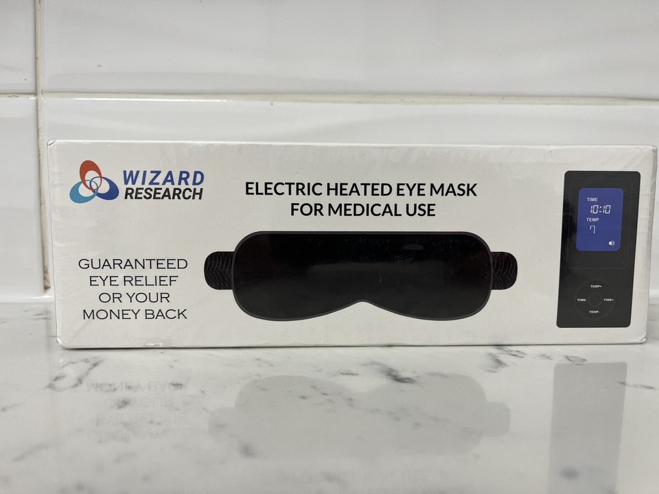 Eye Mask Wizard Research Laboratories Electric Heated Dry Eye Mask-FREE ...