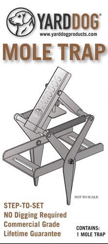 New YARDDOG Mole Trap Step to Set Commercial Grade | eBay