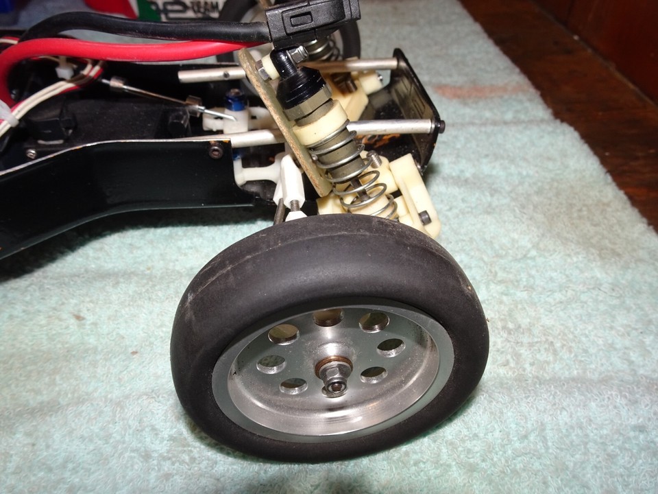 Vintage Team Associated RC10 Rare Custom RC 10 Gold Pan Aluminum Wheels ...