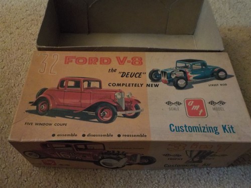AMT 32 Ford V-8 The Deuce Model Kit Box Only | eBay