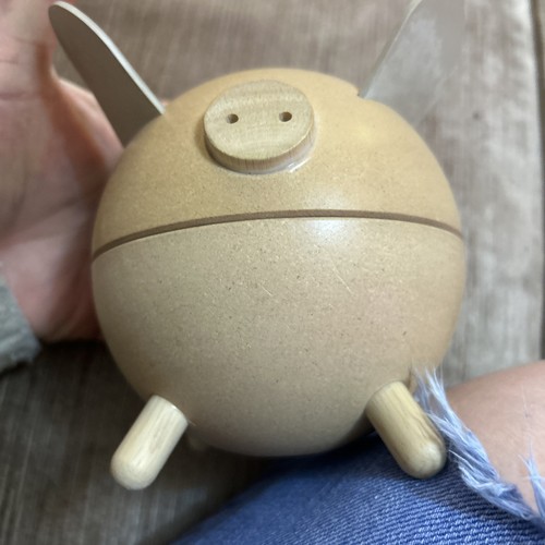 Plan Toys Piggy Bank Wooden | eBay UK