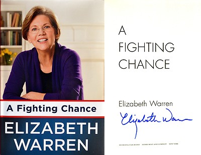 Elizabeth Warren~SIGNED IN PERSON~A Fighting Chance~1st/1st + Photos ...