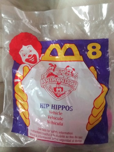 Vintage 1994 Warner Bros Animaniacs #8 Hip Hippos McDonald's Toy ...