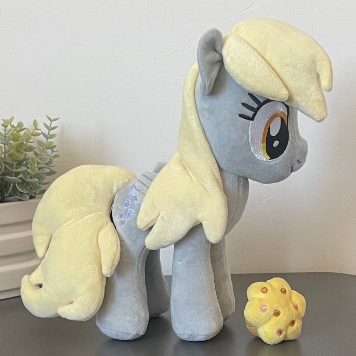 Hasbro My Little Pony Derpy Hooves Plush Plushie Figure 2025 Official ...