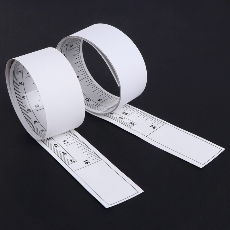 Self Adhesive Measuring Tape Metric Tape Measure Sticky Measurement ...