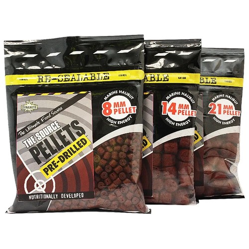 Dynamite Baits Source Pellets Pre-Drilled 350g Fishing Bait - All Diameters | eBay UK