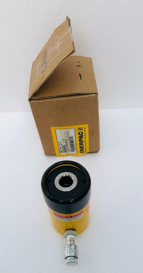 Enerpac RCH 121 Hydraulic Holl-O-Ram Cylinder 12 Ton Capacity 1" Stroke ...