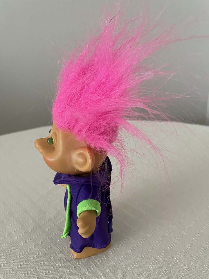 Troll Doll With Stars & Moon Wizard Robe | eBay