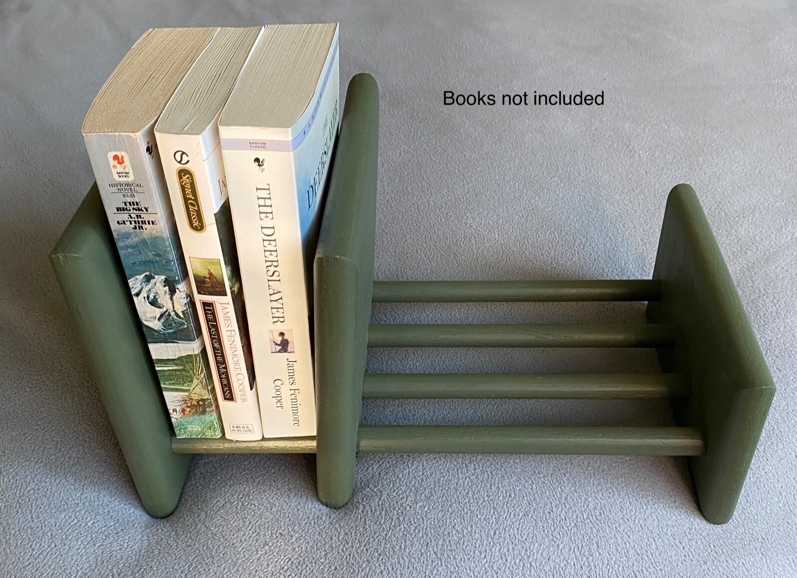 Book Stand ~ Solid Wood ~ 12 Inch Adjustable (Books in Picture Not ...