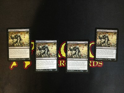 MTG Casual Mono Black Endless Whispers Blonde Bombshell Deck w/Deck Box ...