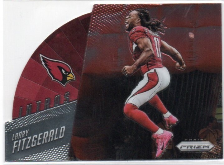 Larry Fitzgerald 2015 Panini Prizm Intros Die-Cut Insert Card #I7 | eBay