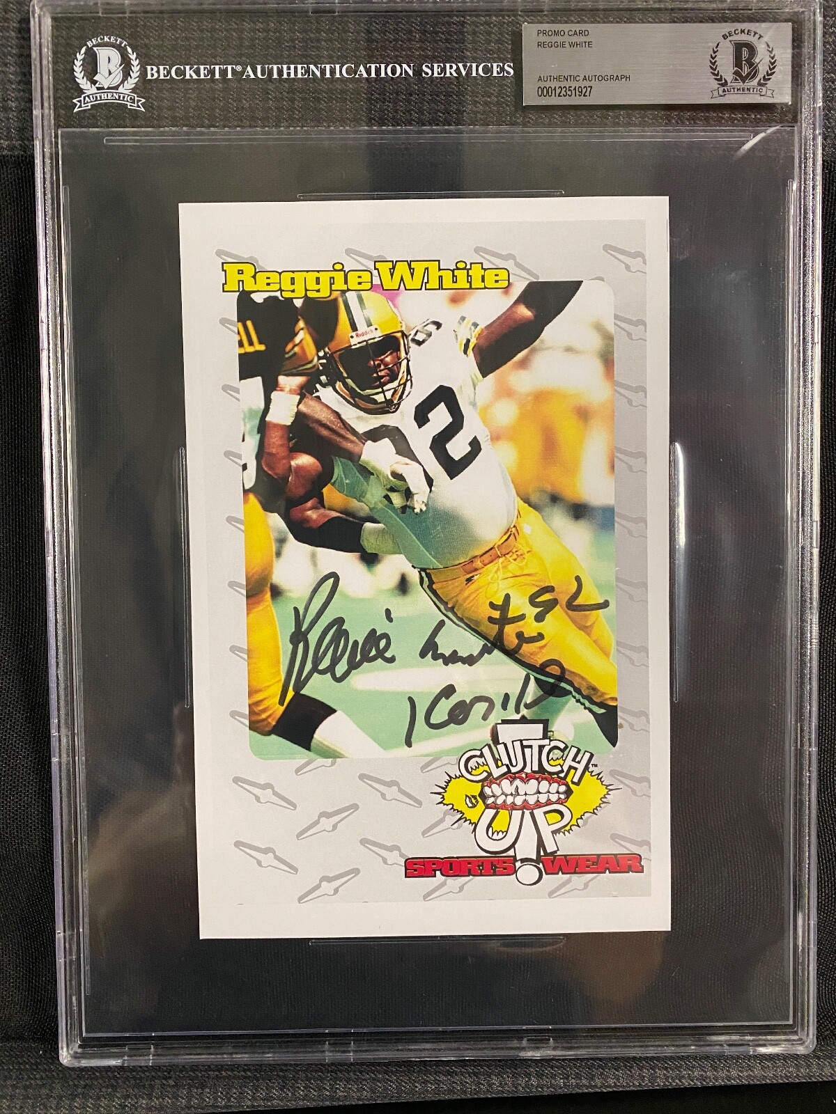 Reggie White Autographed Memorabilia | Signed Photo, Jersey ...