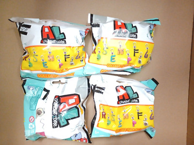 Lot of 4 Alphabet Lore Collector Clips Keychain Bag Pendant Backpack ...