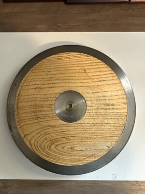 Vintage Wooden/Metal Practice Discus Men/Women, ( Weight Approx. 2035 ...