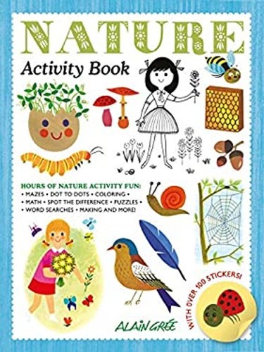 Nature Activity Book Paperback Alain Grée 9781787080478| eBay