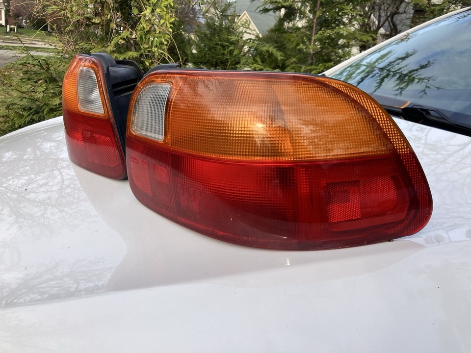 93-97 Honda Del Sol Oem Original Taillights SET Left Right Driver ...