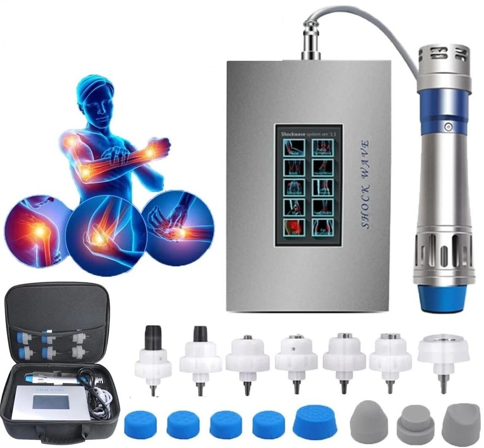 Shockwave Therapy Machine Shock Wave Body Massager for Pain Relief ED ...