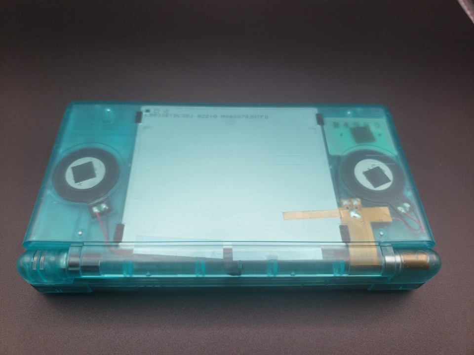Nintendo DS Lite Clear Emerald Green (Brand New Re-Shell) PREMIUM OEM w ...