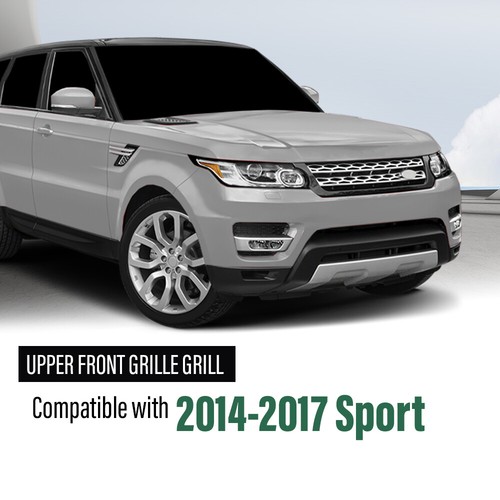 Fit For 2014-17 Range Rover Sport Front Hood Center Grille Grill ...
