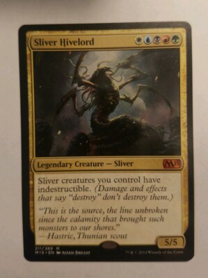 1x Magic: The Gathering - Sliver Hivelord - M15 - MTG - SP-NM - Modern ...