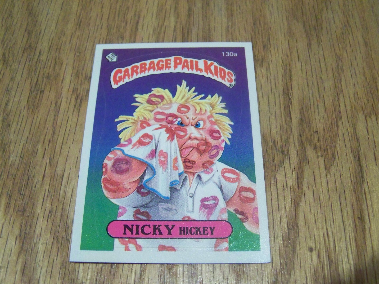 1986 GARBAGE PAIL KIDS NICKY HICKEY TOPPS TRADING CARD | eBay