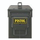 Pistol Ammo Can Box Decal Gun Hunting CALIBER Vinyl Decal Sign Range ...