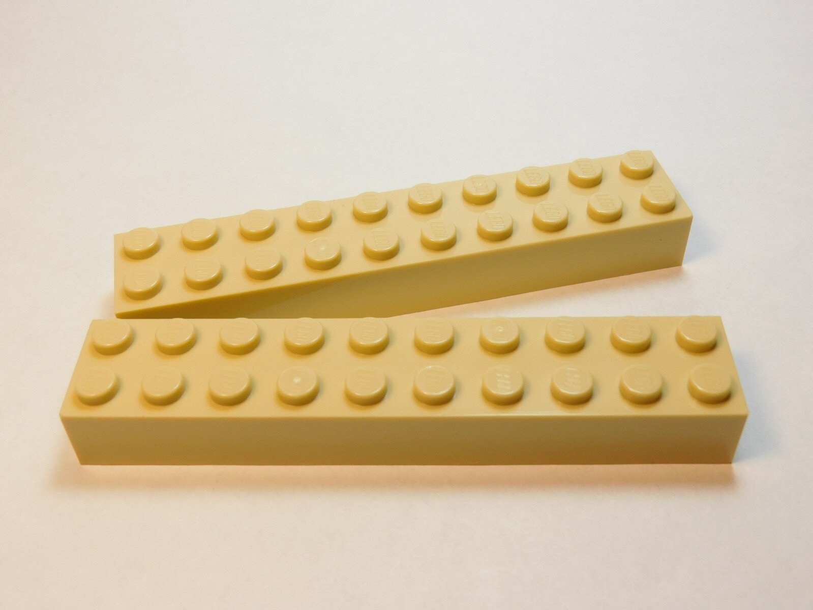 LEGO Lot of 2 Tan 2x10 Bricks A4 | eBay