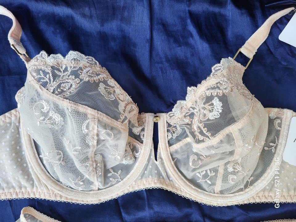 Aubade soutien gorge85F +slip Italien 1 Velvet neuf avc etiquet val ...