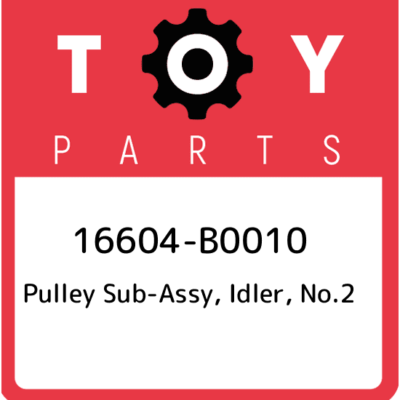 16604-B0010 Toyota Pulley sub-assy, idler, no.2 16604B0010, New Genuine ...