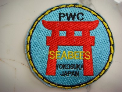 US NAVY PUBLIC WORKS CENTER SEABEES, YOKOSUKA JAPAN PATCH | eBay
