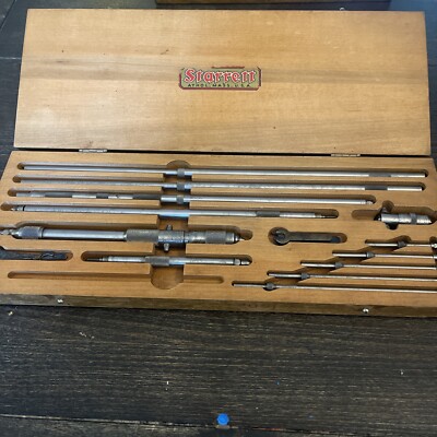 Starrett No. 124 inside micrometer set Made in U.S.A - 124A & 124C | eBay