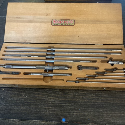 Starrett No. 124 inside micrometer set Made in U.S.A - 124A & 124C | eBay